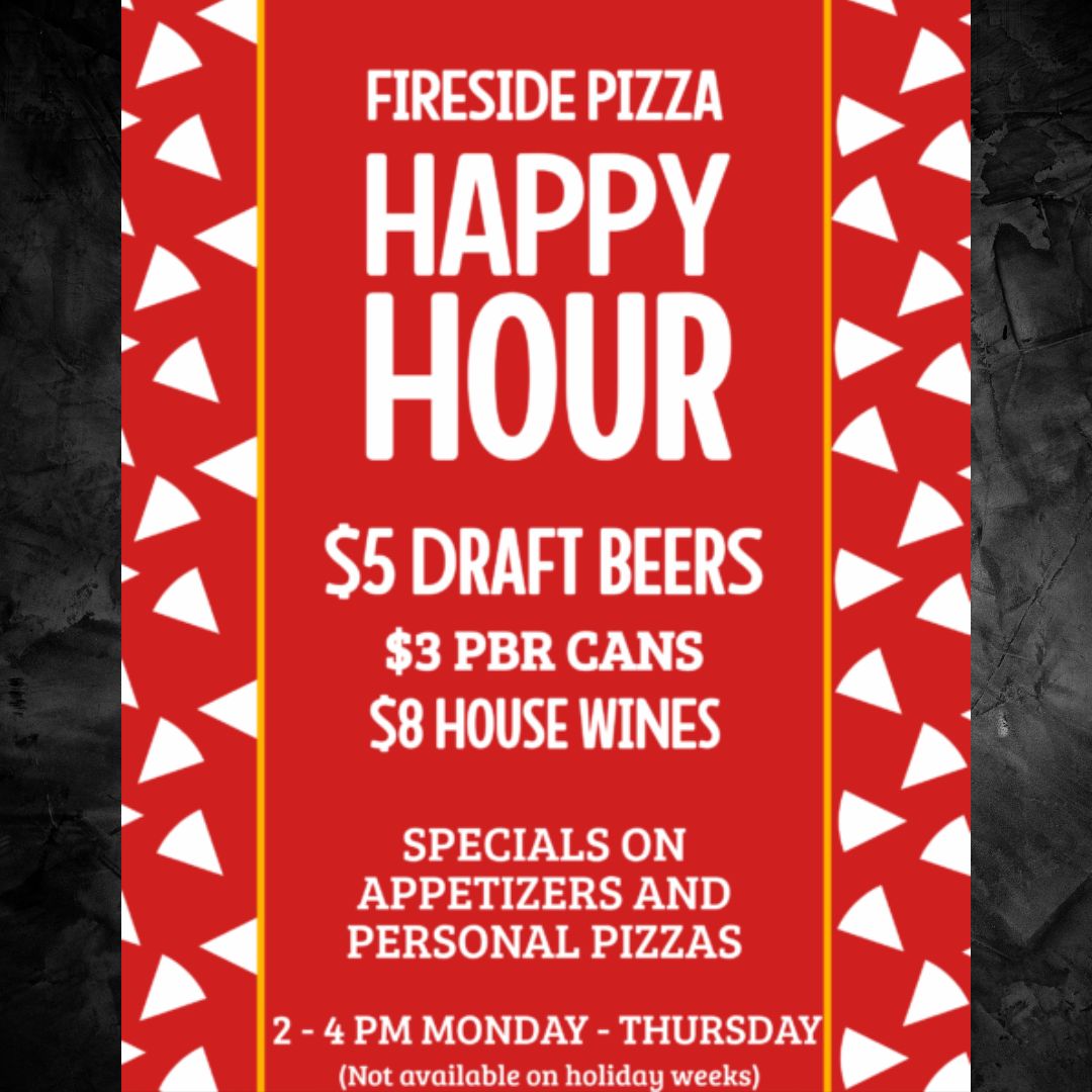 Happy Hour at Fireside Pizza - Love North Tahoe